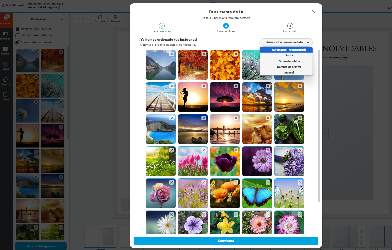 ¿Cómo funciona el asistente de Álbum de Fotos con IA (Inteligencia ...